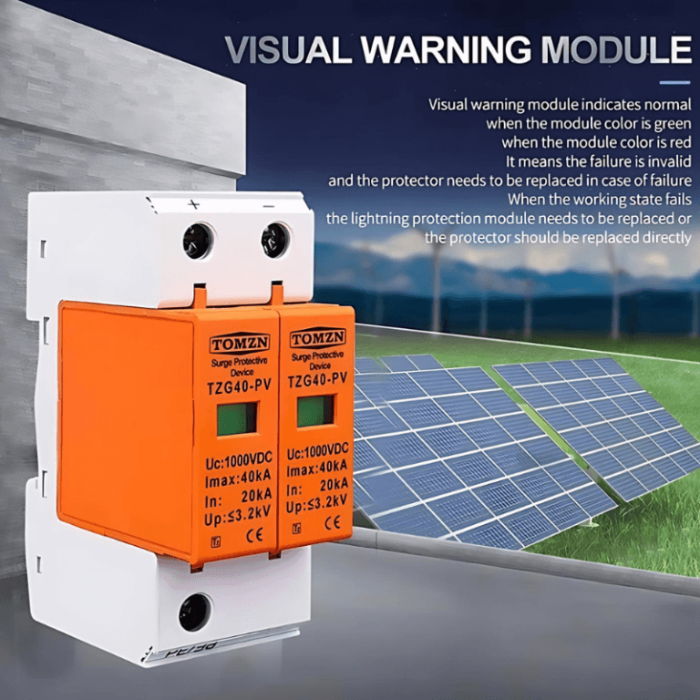 TZG40-PV 2 pole 1000V DC SPD - Save your Solar Instalation - Tomzn Pakistan